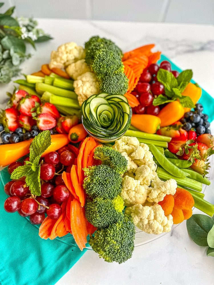 creative vegetable tray